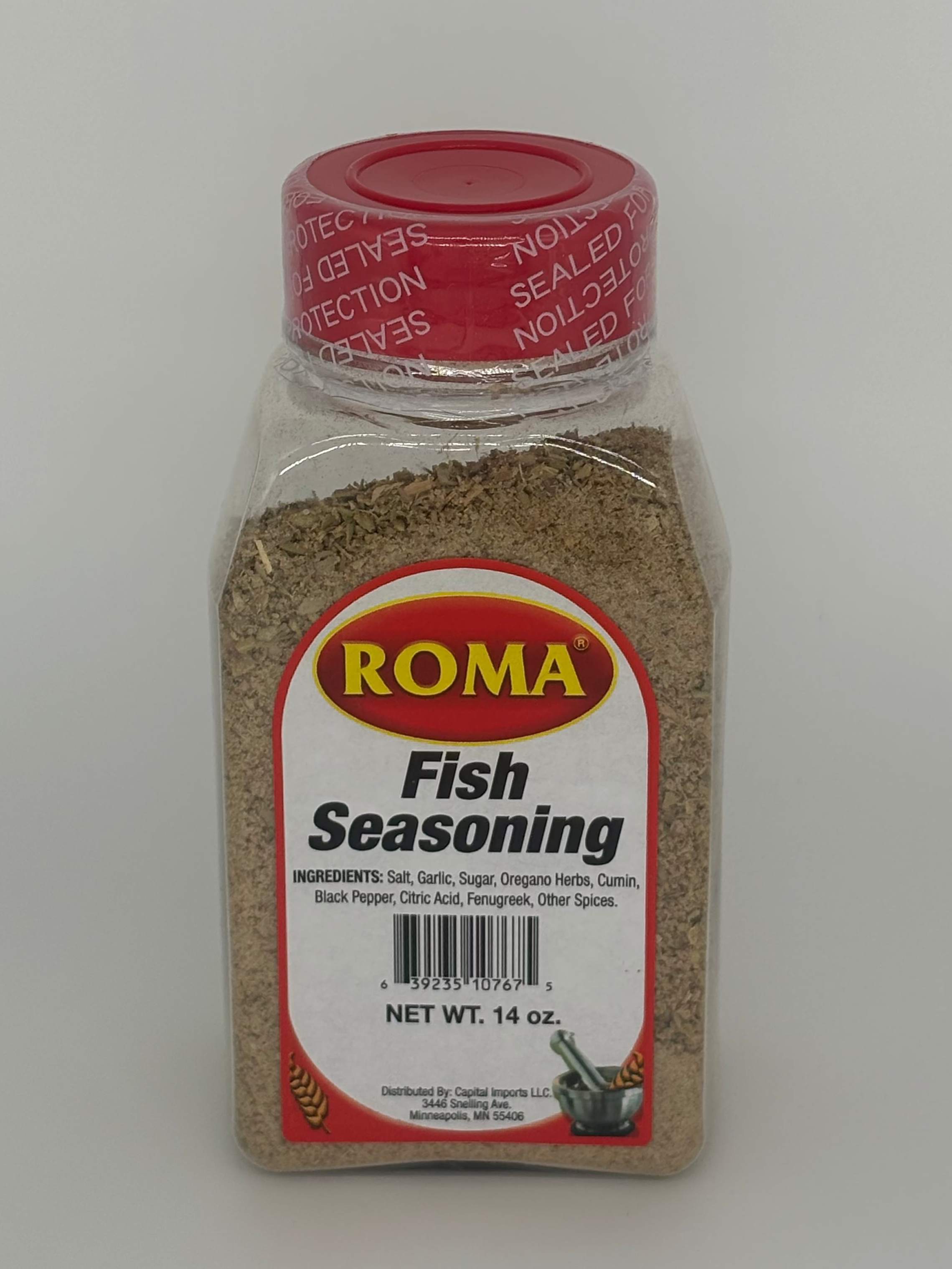 Roma Fish Seasoning 14oz - Premium Seafood Spice Blend – BundleHalal