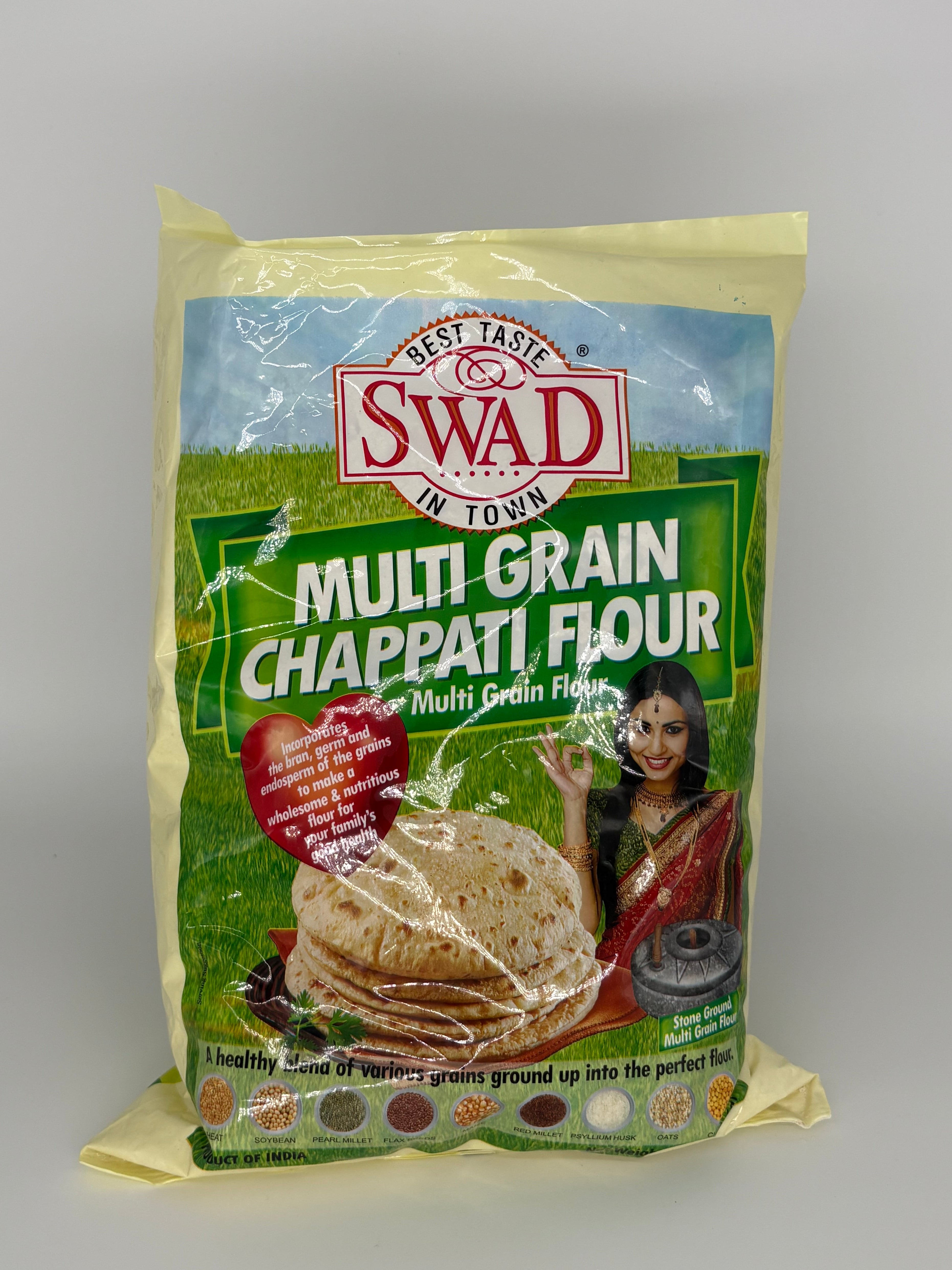 Swad Multi Grain Chappati Flour Small – BundleHalal