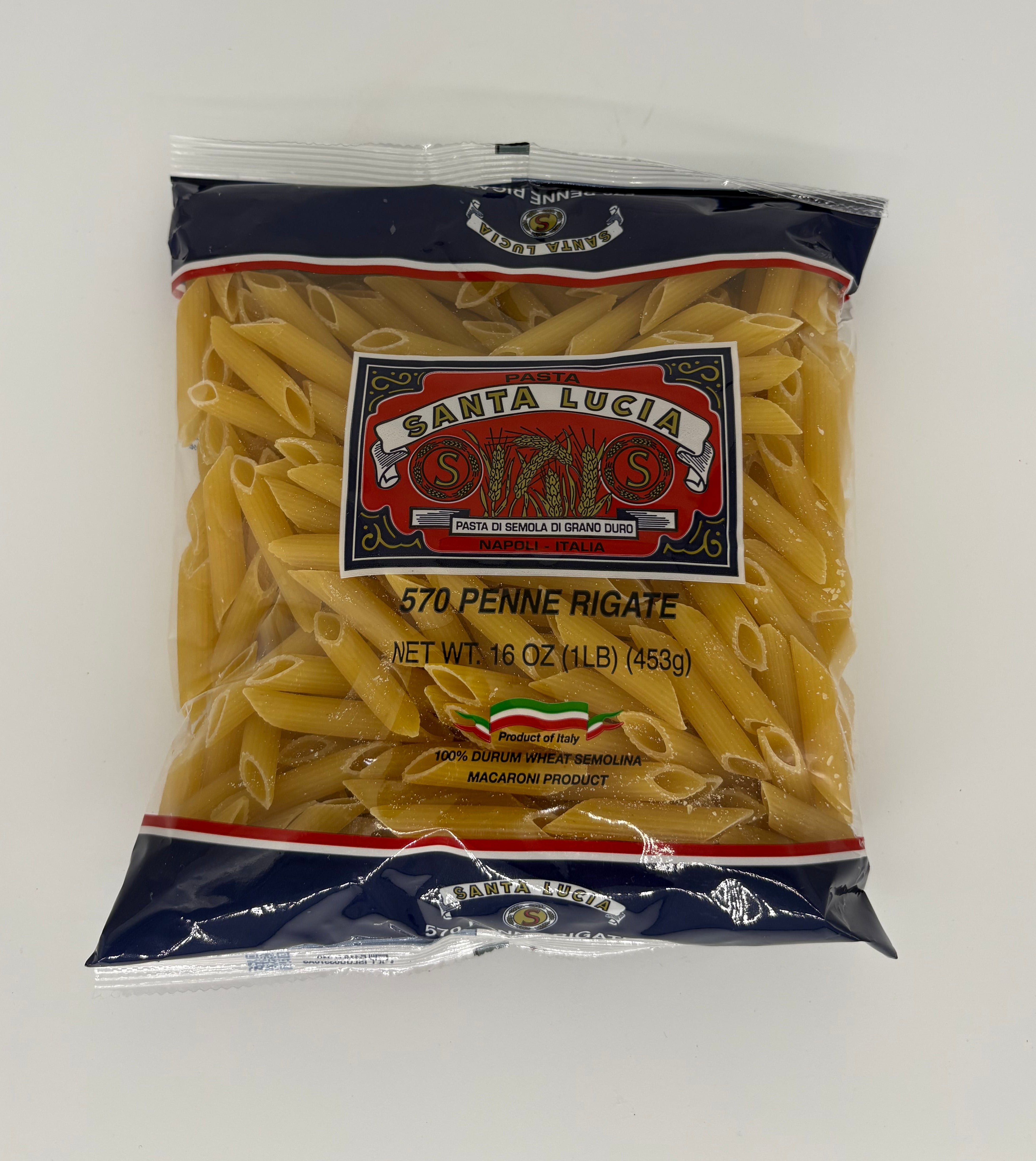 Pasta Santa Lucia 570 Penne Rigate – BundleHalal